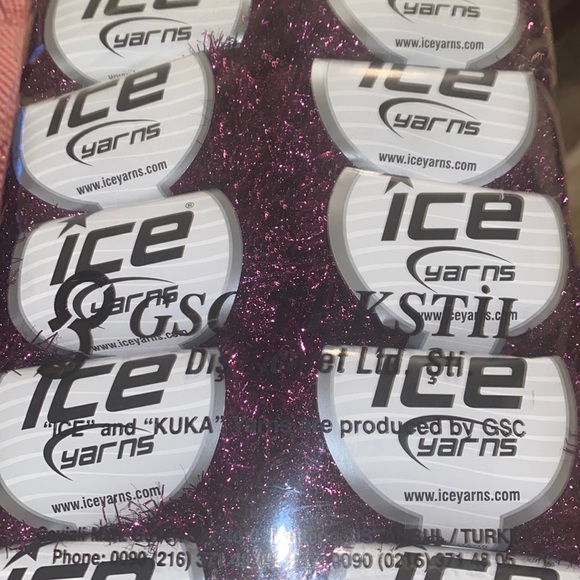 Ice | Office | New Skeins Metallic Yarn | Poshmark
